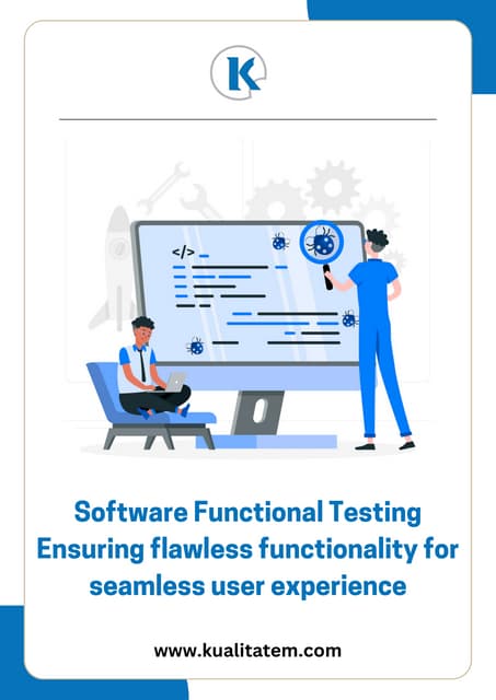 Software Functional Testing Services Kualitatem Pdf