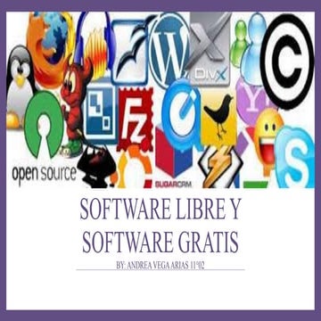 Diferencias entre shareware, freeware y software | PPTX