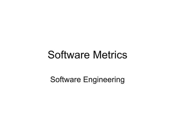 Source Code Metrics And Other Maintenance Tools And Techniques Ppt 5612