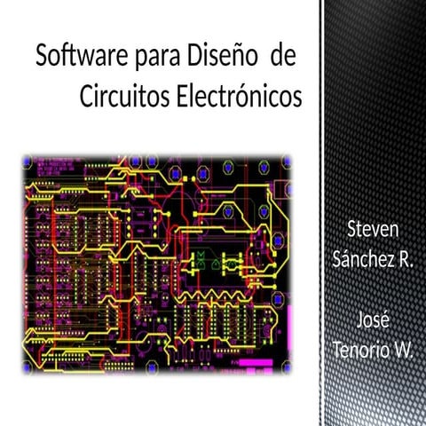 Software para Diseño de Circuitos Electronicos.pptx