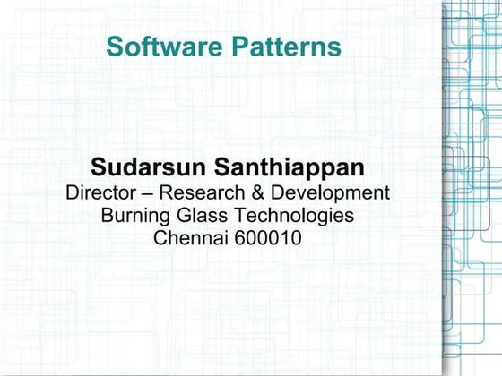 Model Based Software Architectures Ppt