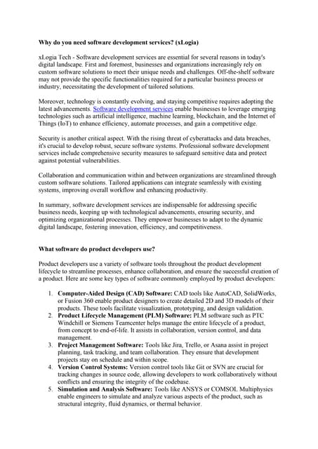 Software Development Course Mahad | PPTX