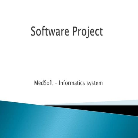 #project Software project | PPTX