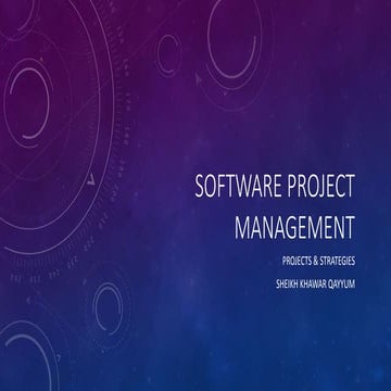 Software Project Management 4 | PPT