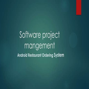 Software project mangement | PPTX