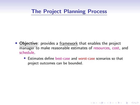 Se Lecture 11 Software Project Estimation Pptx