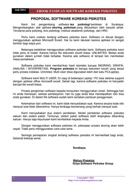 Alat tes epps lengkap dengan skoring epps | PDF