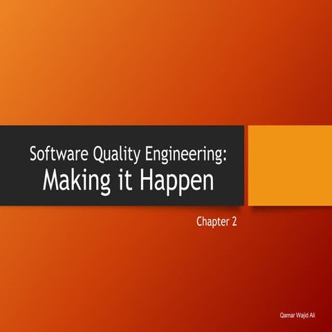 Software quality | PPT