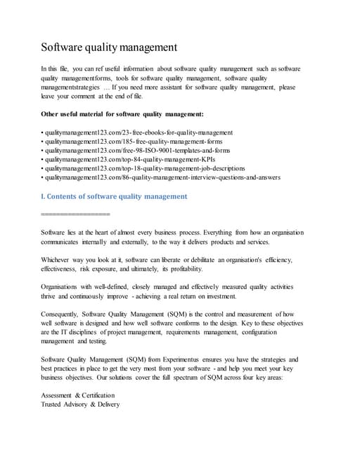 Sharepoint quality management system | DOCX