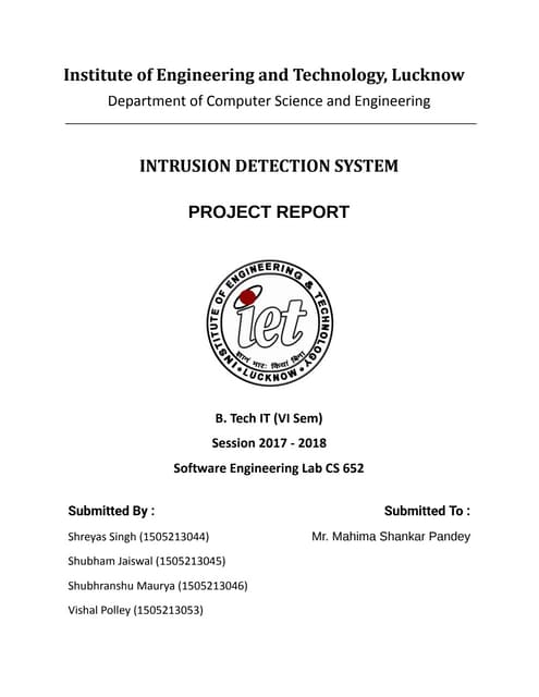 Vtu Final Year Project Report Pdf