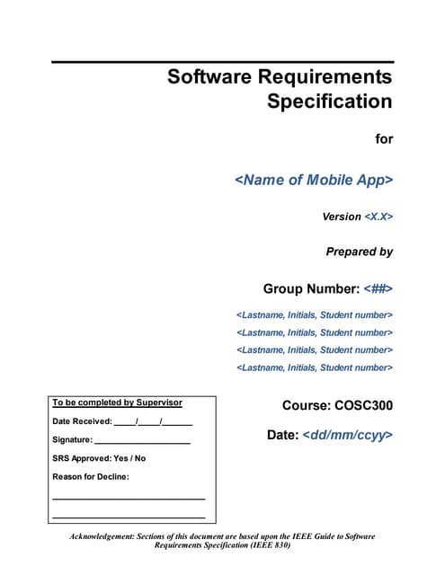 Software engineering practical | PDF