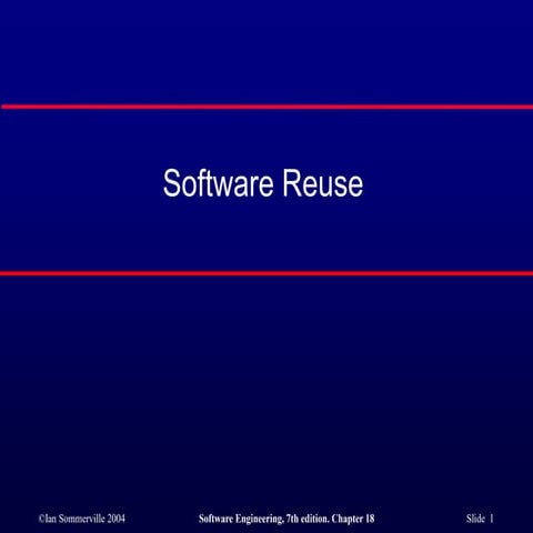 Software Reuse.ppt