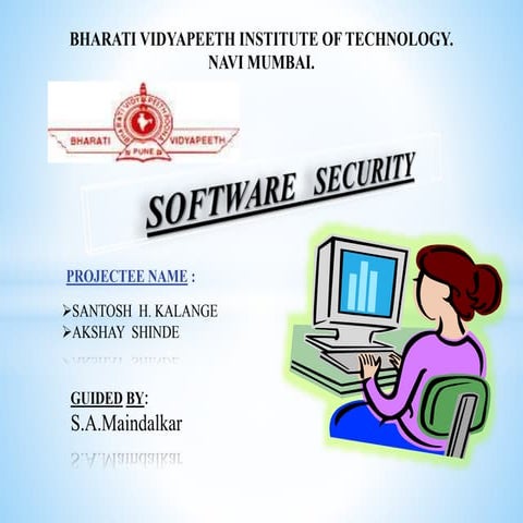 Software security | PPSX | Operating Systems | Computer Software and Applications