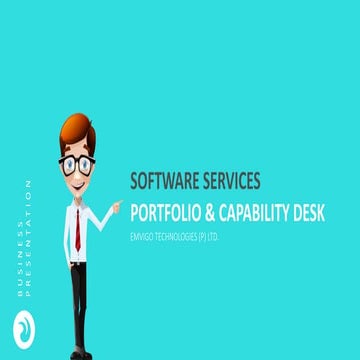Emvigo Software Services Capability Portfolio | PDF