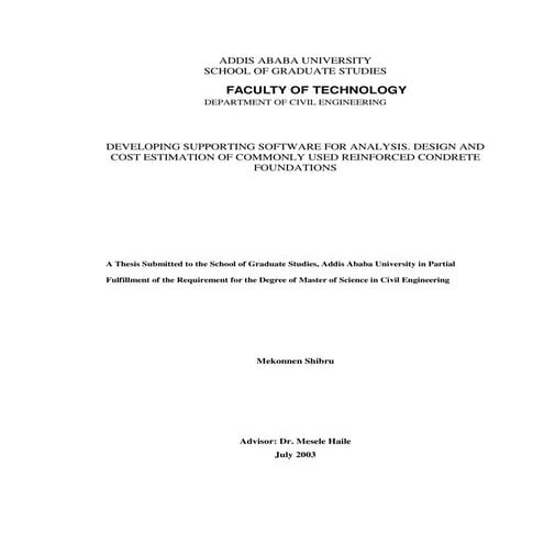 Software shallow foundation thesis.pdf | Civil Engineering Industry ...