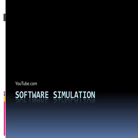 Software Simulation Yt | PPTX