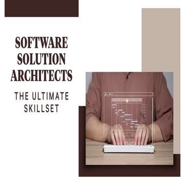 Software Solution Architects The Ultimate Skillset Ppt 5498