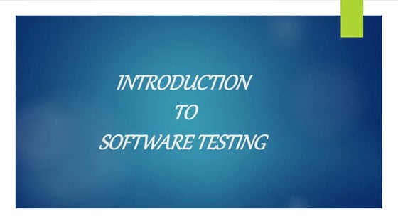 Software Testing Ppt Ppt 9891