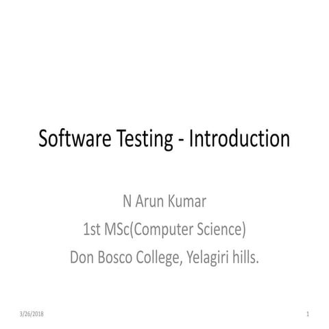 Software Testing Introduction Ppt 0897