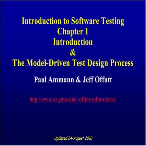 Software Testing Basics Ppt