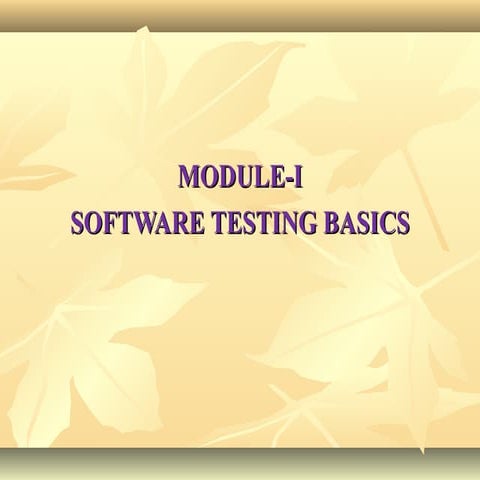 Software Testing | PPT | Operating Systems | Computer Software and ...