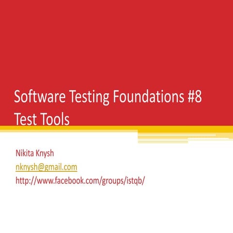 Software Testing Foundations Part 6 Intuitive And Experience Based