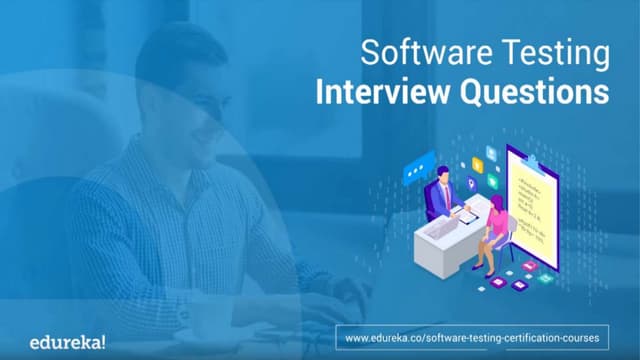 Software Testing Interview Questions And Answers Edureka Ppt