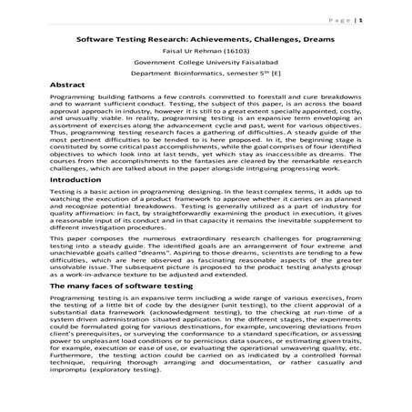 Software Testing Pdf 