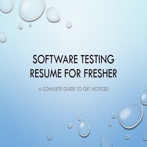 Software_Testing_and_Resume_Fresher_PPT.pdf