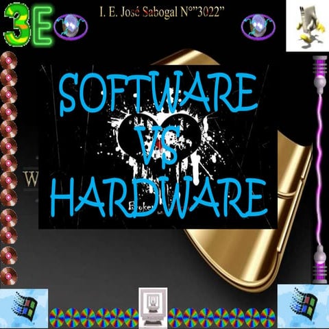 HARDWARE Y SOFTWARE partes de la computadora.pptx