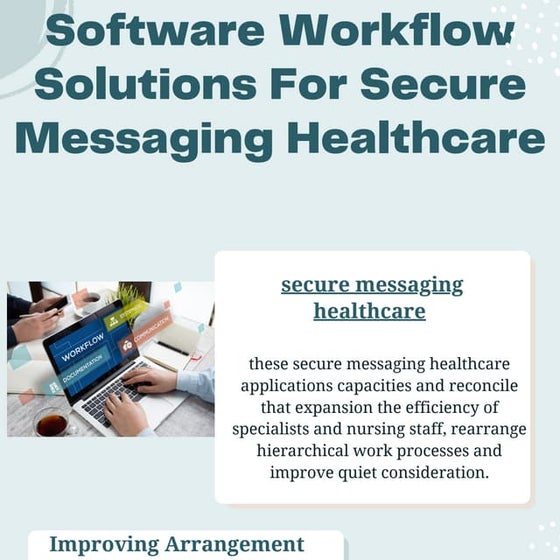 Why is secure messaging important in healthcare? | PDF