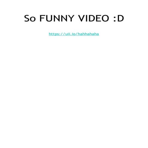 So FUNNY VIDEO.docx