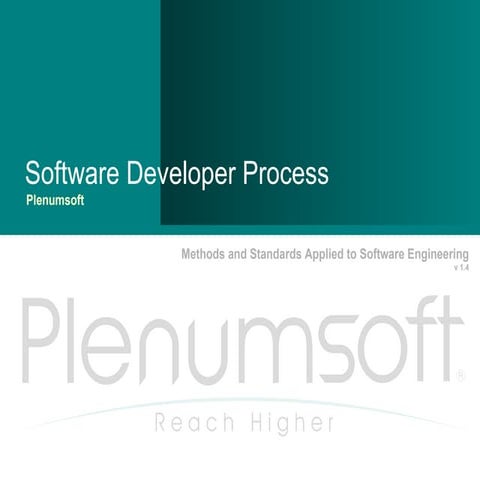 Software Developer Process | PPT | Computer Software and Applications ...