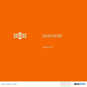 SOCOM is growing SOFWERX | PDF