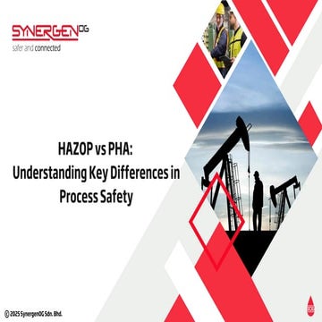 HAZOP vs PHA: Understanding Key Differences in Process Safety | PDF