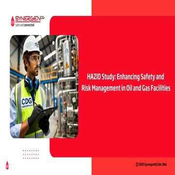 HAZID Study: Enhancing Safety and Risk Management in Oil and Gas ...