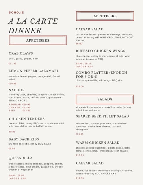 Gaucho Dubai ALC Menu May2016 | PDF