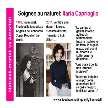 Soignee au naturel: Ilaria Caprioglio | PDF