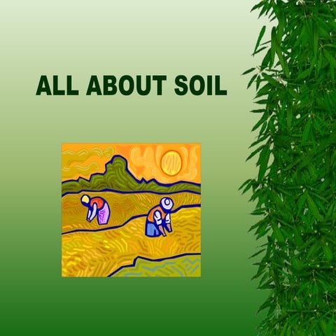 Soil and its characteristics, properties | PPT
