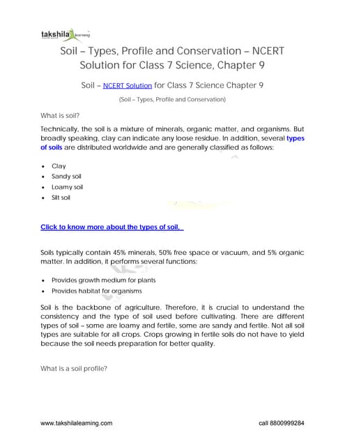 ppt on soil, Types of soil , Soil Structure | PPT