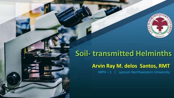 SOIL TRANSMITTED HELMINTH INFECTIONS.pptx