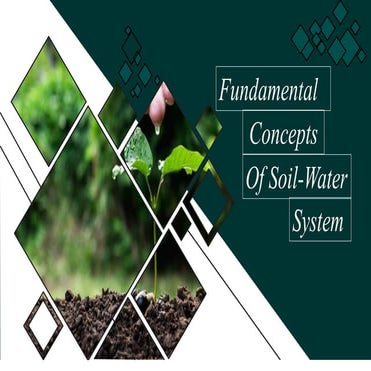 Classification of soil water | PPT