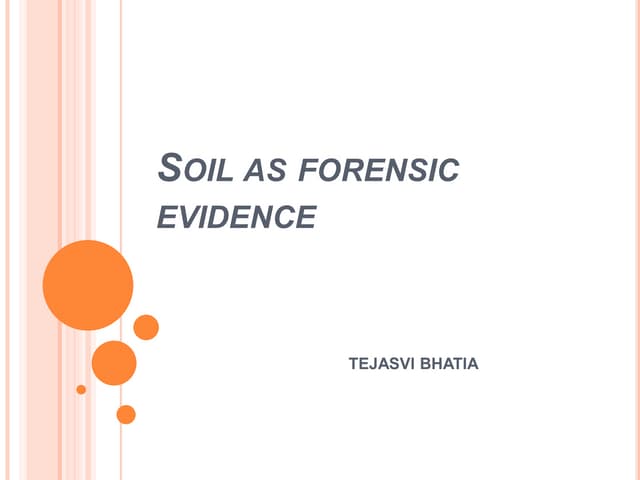 Hair as a forensic evidence | PPT