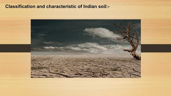 Types of Soil in India : Features and description | PPT