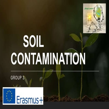 Soil contamination | PPTX | Agriculture | Industries