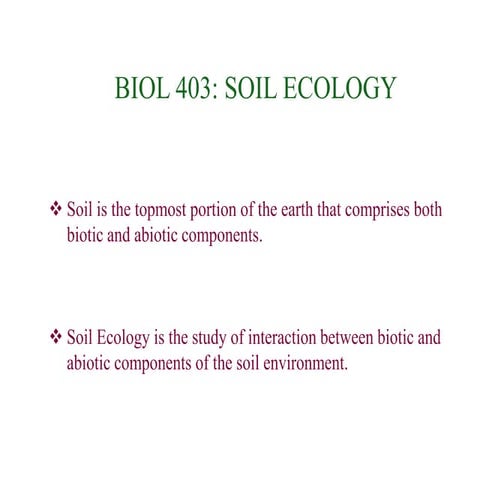 SOIL ECOLOGY 1.ppt