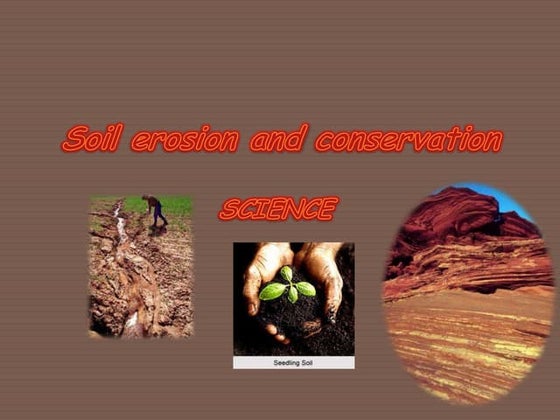 Biology - Soil erosion | PPT
