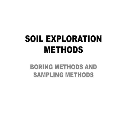 Soil Exploration_Boring & Sampling -Unit-1.pdf