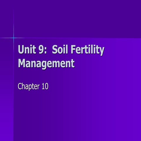 soil fertility-socioec.ppt