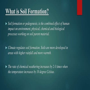 Inorganic and organic components of soil (soil composition) | PPTX